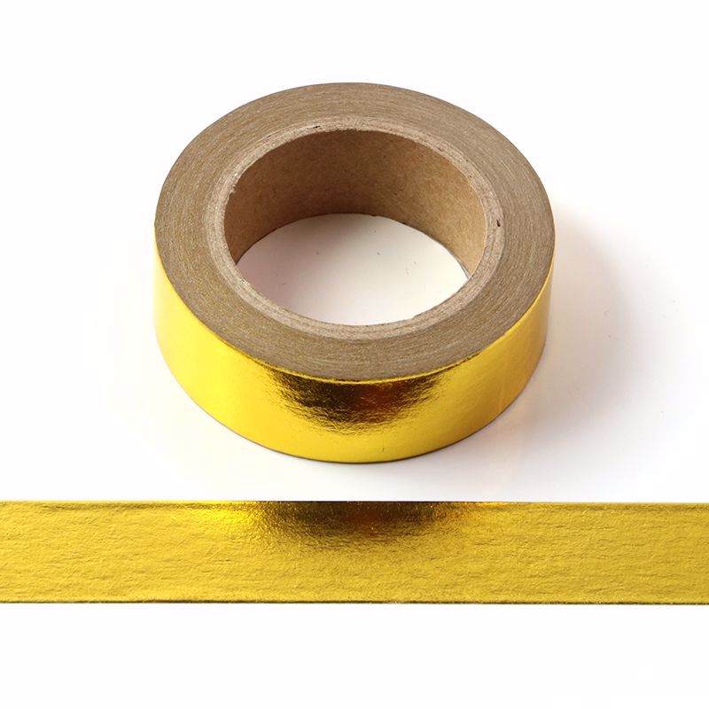 Gold Foil Washi Tape. Custom and stock washi tape manufacturer ...