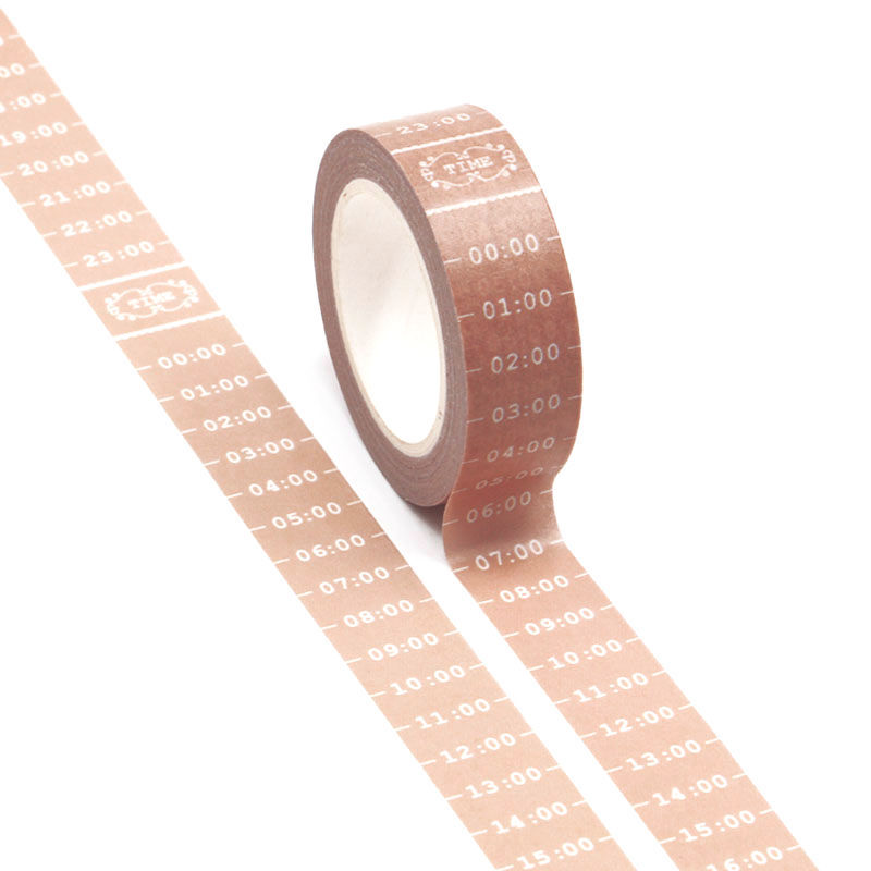 time schedule washi tape. Custom and stock washi tape manufacturer ...