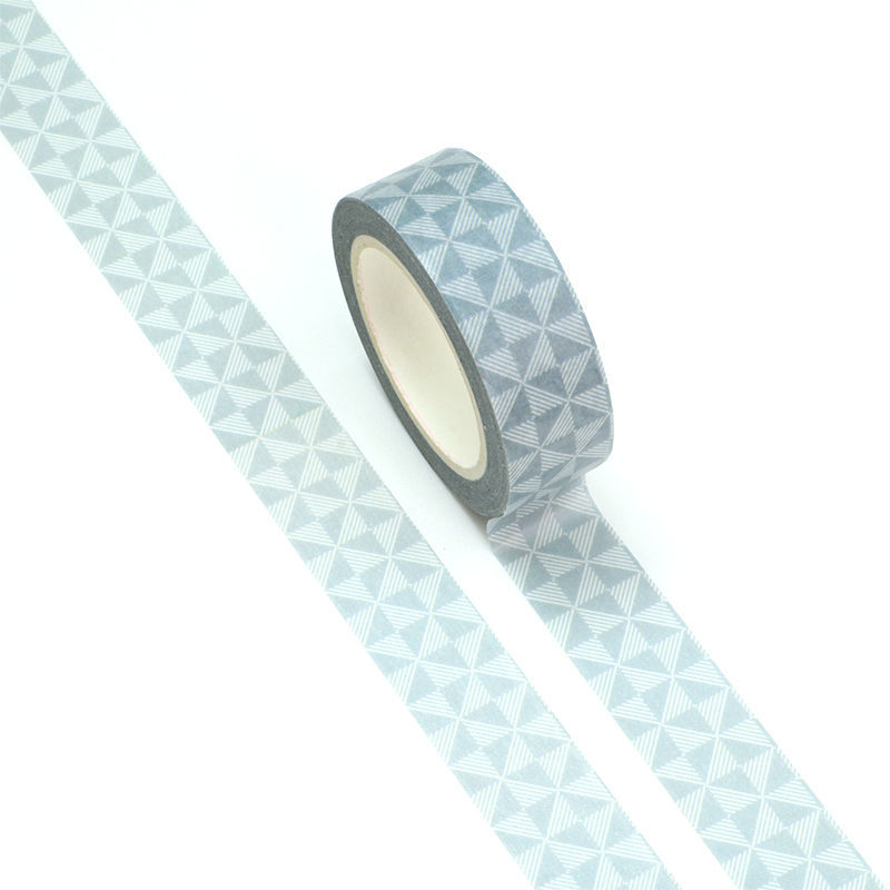 15mm x 10m CMYK Triangular Trellis Pattern Washi Tape. Custom and stock ...