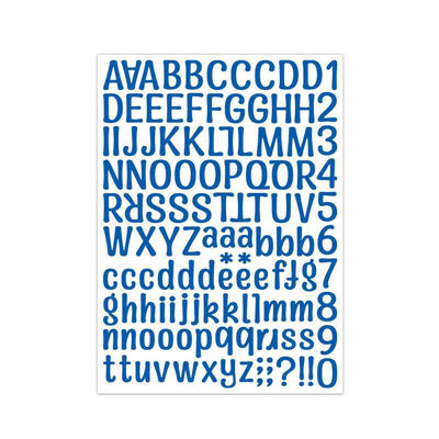 Alphabet Sticker. Custom and stock washi tape manufacturer-washitape.com.cn