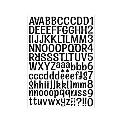 Alphabet Sticker. Custom and stock washi tape manufacturer-washitape.com.cn